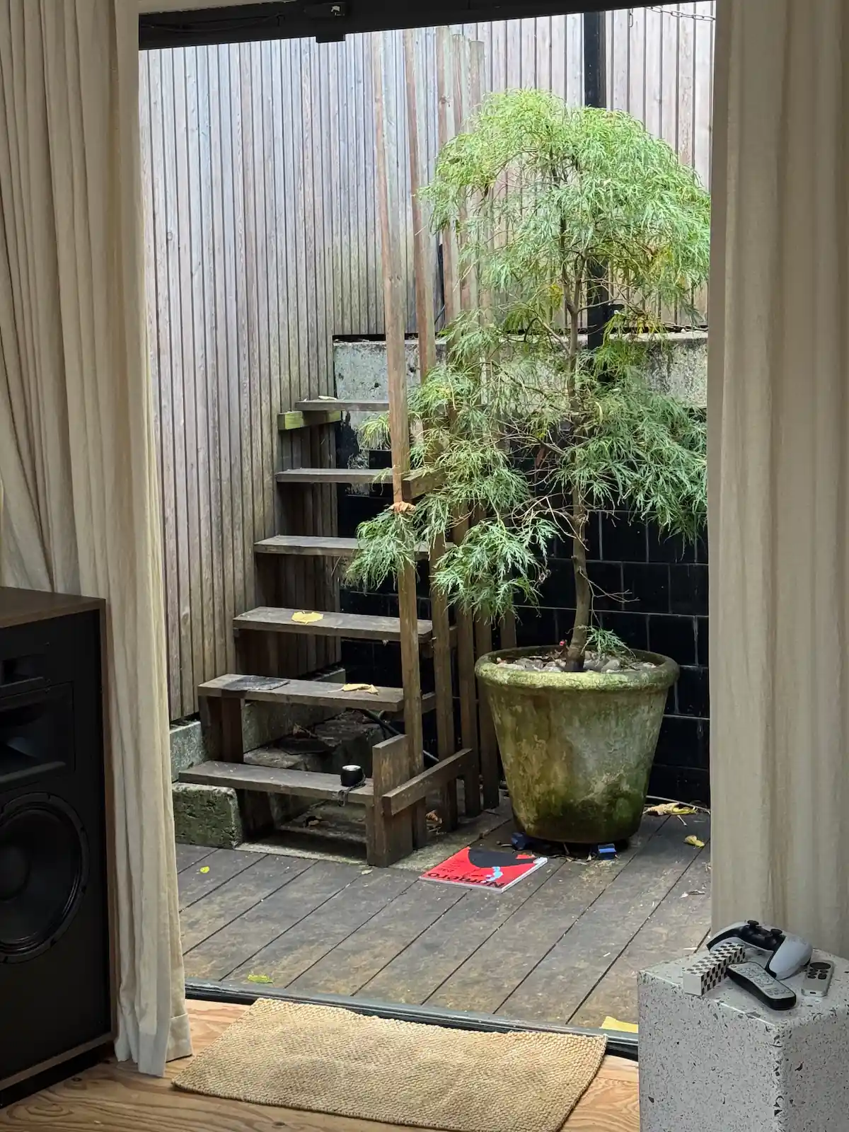 Modern Timber Steps — A Garden Design and Build Project – Herbidacious